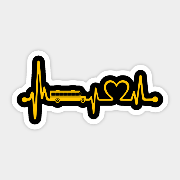 Funny School Bus Driver Gift School Bus Heartbeat School Bus Driver funny-school-bus-driver-gift-school-bus-heartbeat-school-bus-driver